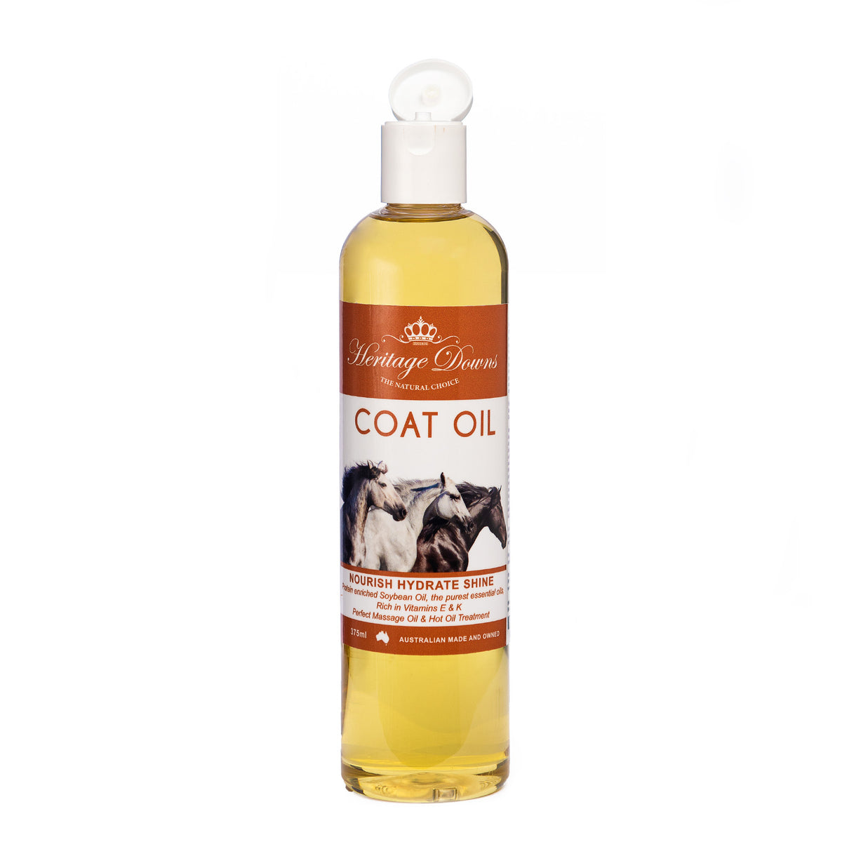 HERITAGE DOWNS INTENSIVE COAT OIL — EquinePlus Supplies