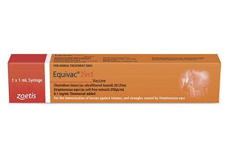 EQUIVAC 2 IN 1 VAC 1 DOSE — EquinePlus Supplies